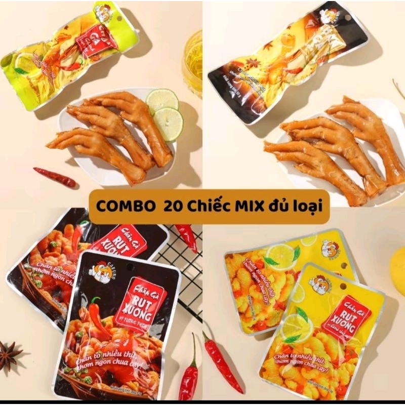 (free 1 pack of chicken feet) combo of 20 packs of CABUNO chicken feet ...