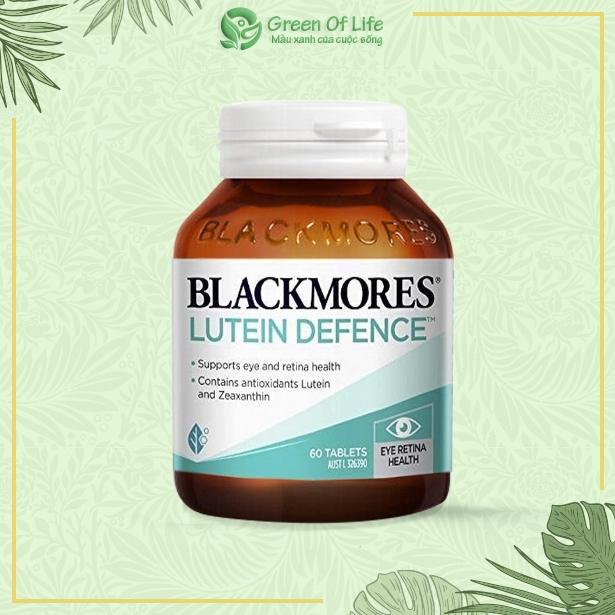 Lutein DEFENCE BLACKMORES EYE SUPPLEMENT 60 Australian tablets | Shopee ...