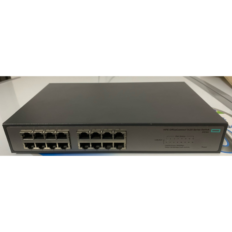 HPE Officeconnect 1420 16-port gigabit network switch JH016A | Shopee ...