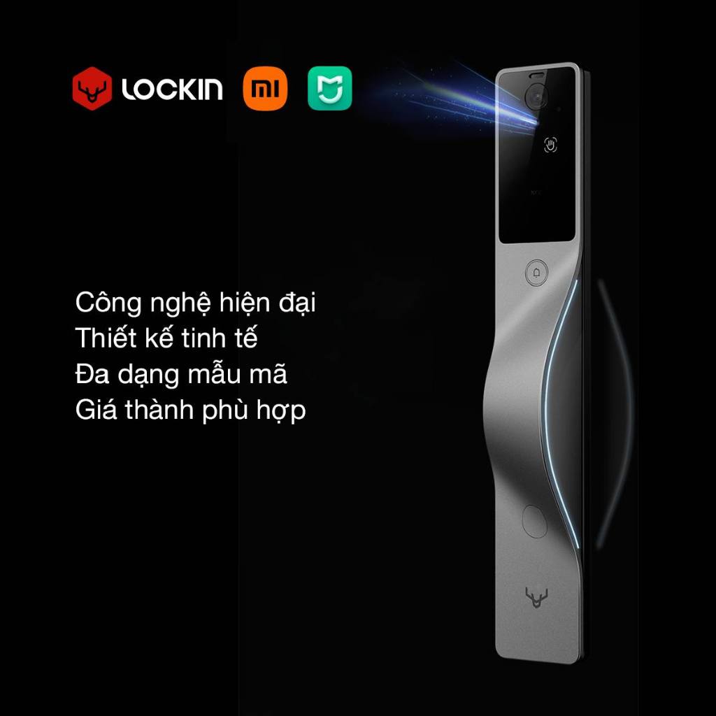 Xiaomi Lockin V5 Max - Smart lock with face recognition, screen bell ...