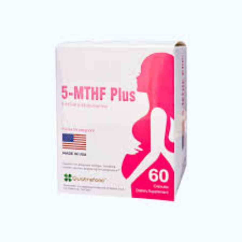 5-mthf Plus Folate Folic Acid Supplement Pills (Box of 60 pills ...