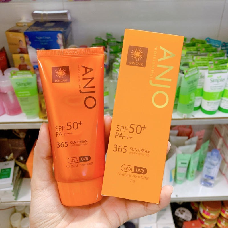 Anjo Korean tone-enhancing sunscreen/full sun protection | Shopee Malaysia