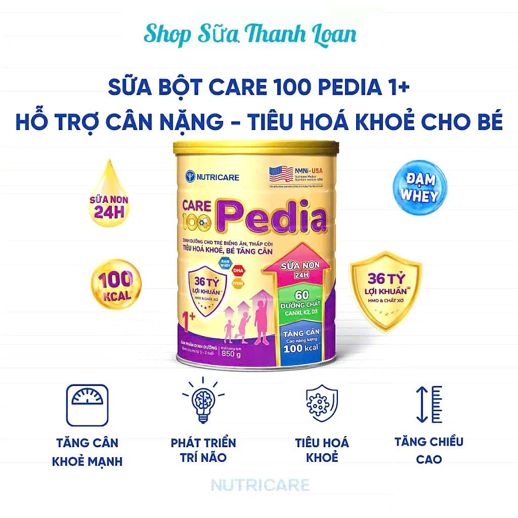 [HSD November 2026] Nutricare Care 100 Gold Pedia 1+ Powdered Milk 850g ...