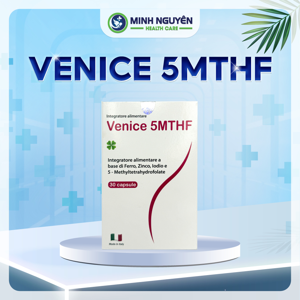 5 MTHF Venice acidfolic supplement for women, box of 30 tablets ...
