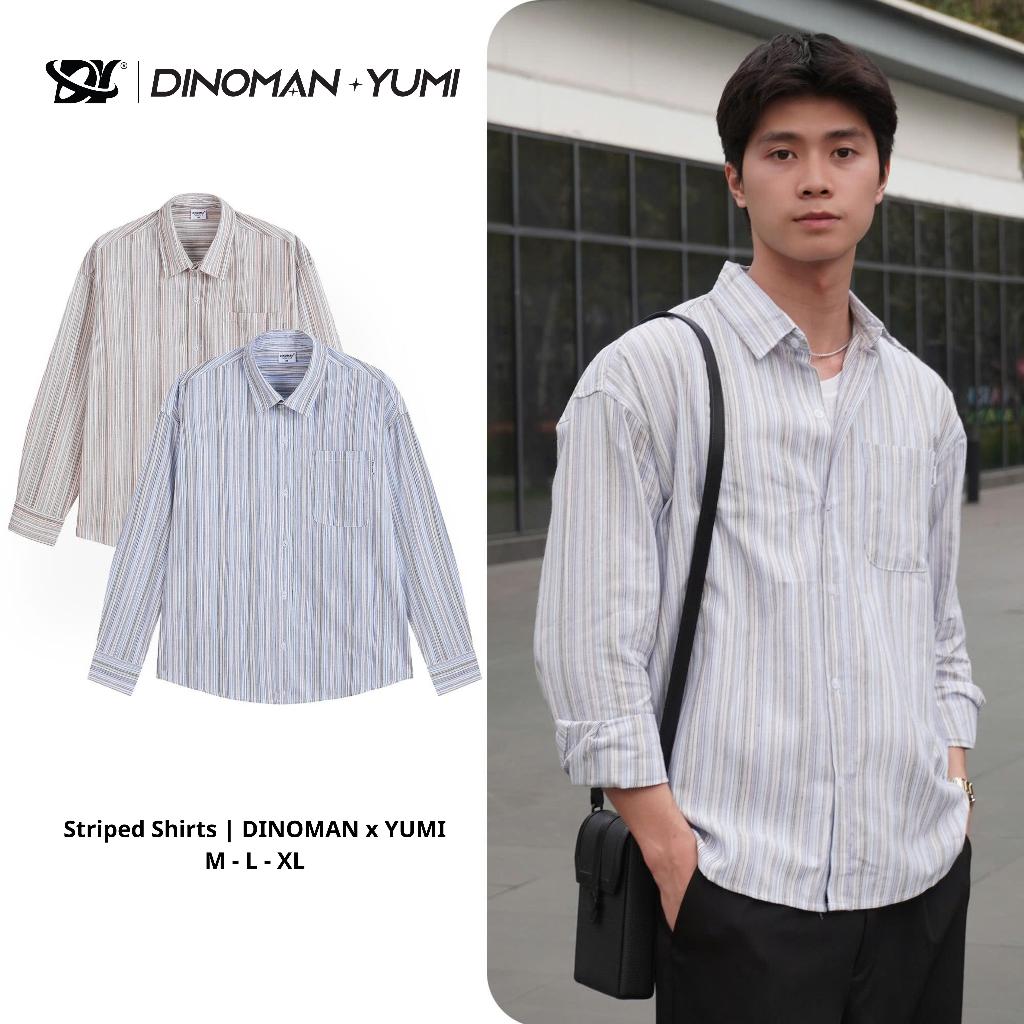 Dinoman x Yumi Men's and Women's Plaid Shirt Made of Soft Scratched ...