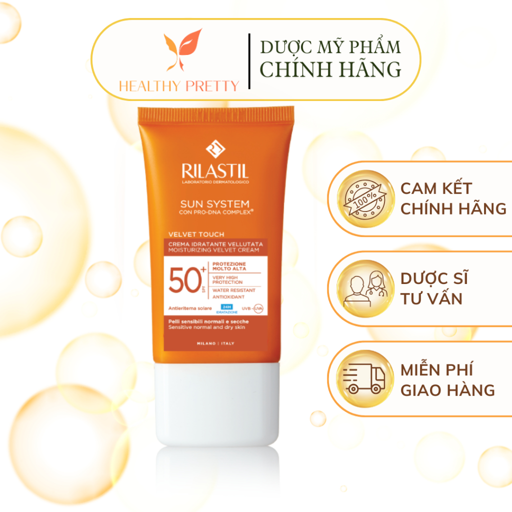 [RILASTIL] Moisturizing Sunscreen - RILASTIL SUN SYSTEM VELVET TOUCH ...