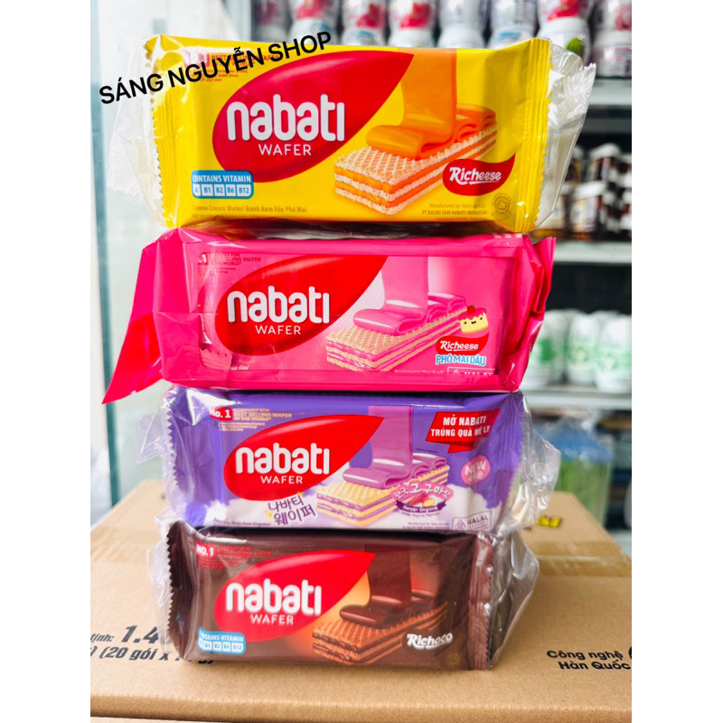 Nabati CHEESE/SOCOLA CAKE 17g x 10 packs [New Model] | Shopee Malaysia