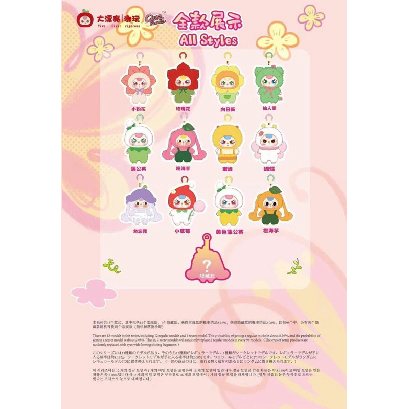 (Unbox - New 100%) Blind Box Baby Three Where Is Spring? (BB3 Spring ...