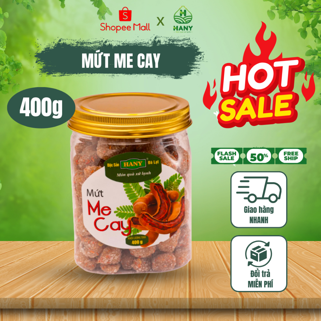 Hany Spicy Tamarind Jam, Da Lat Specialty 400G | Shopee Malaysia