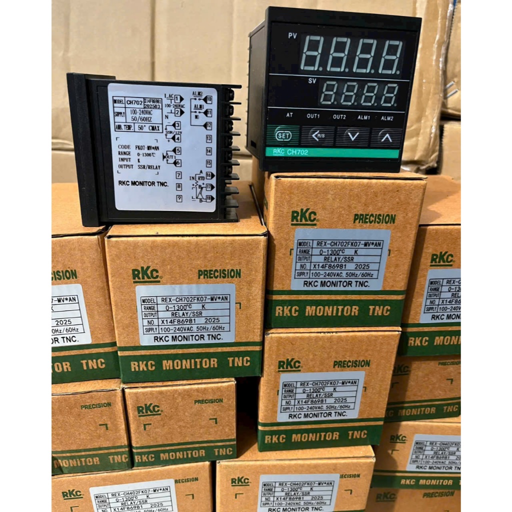 (RKC ) Temperature meter RKC REX-C100,C400,C700,C900 (output Relay), REX-CH102,402,702,902 ...