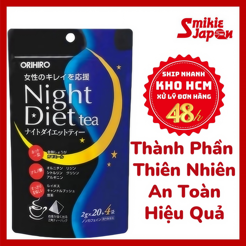 Night Diet Tea ORIHIRO Weight Loss Tea Supports Purification, Safe ...