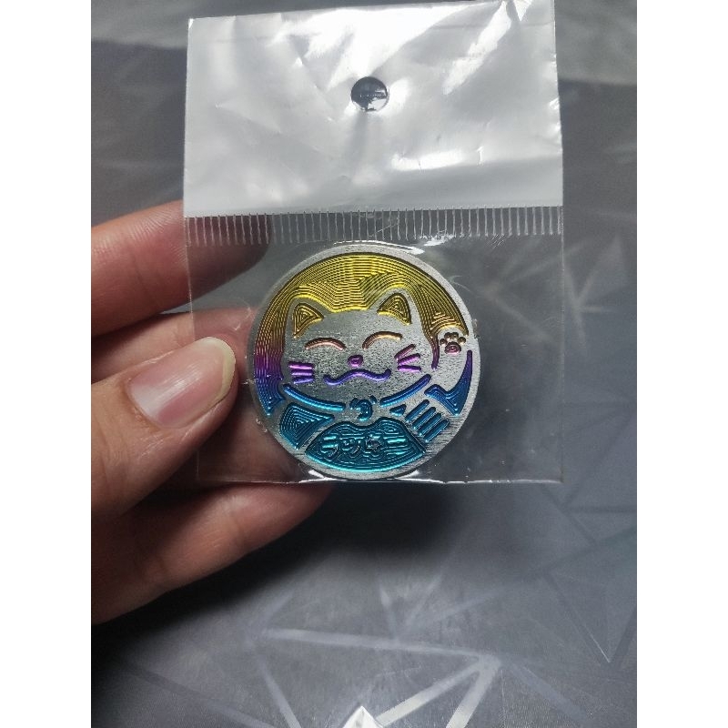 Big and small Fortune Cat Logo stickers for motorbikes, cars, electric ...