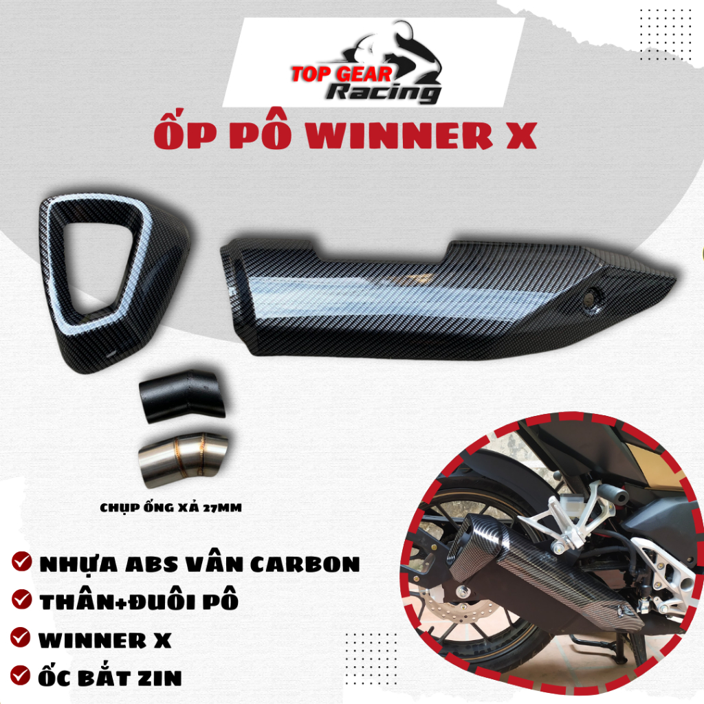 Winner x carbon muffler + Muffler exhaust for Winner X | Shopee Malaysia