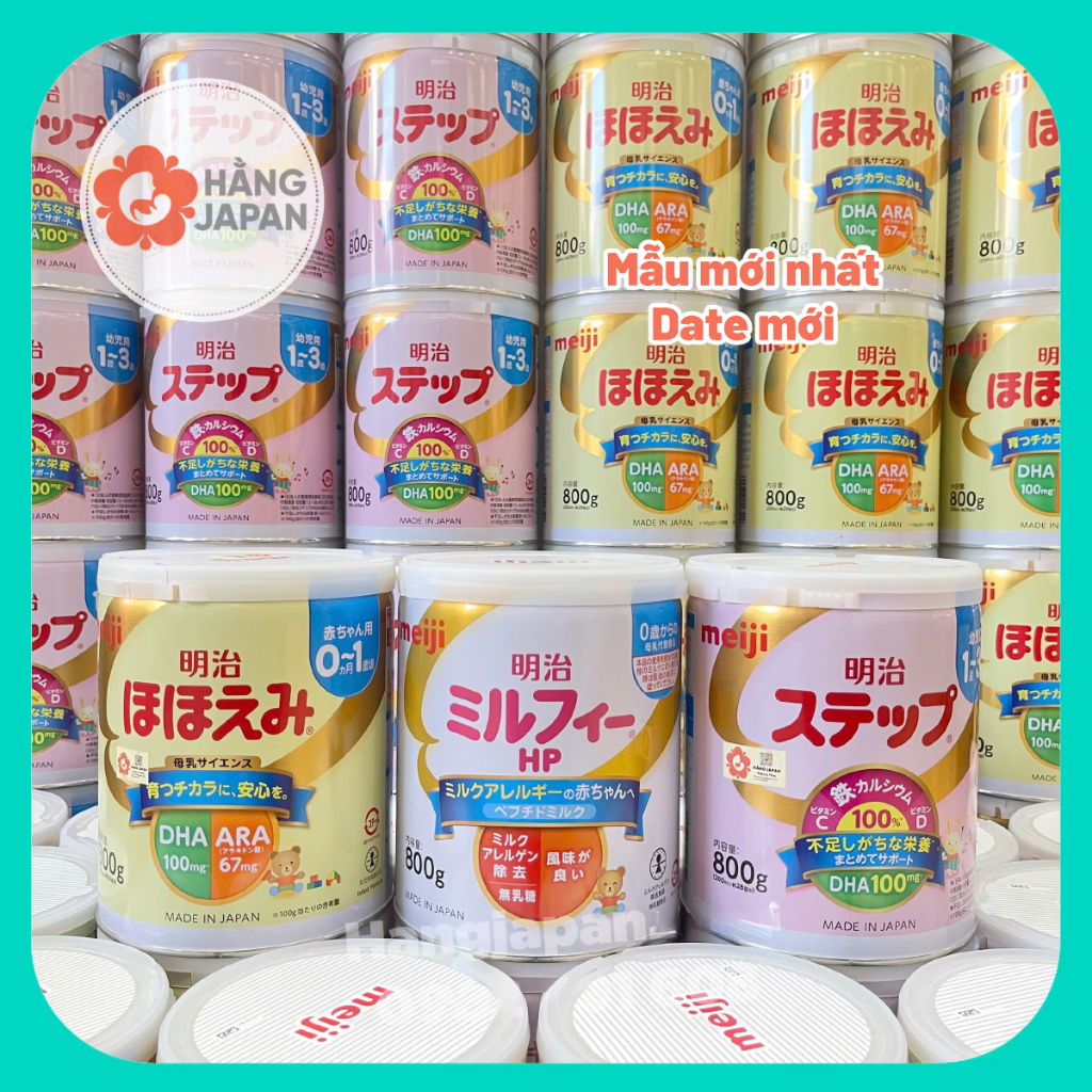 Japanese Meiji milk, enough quantity for babies from birth and up, 800g ...