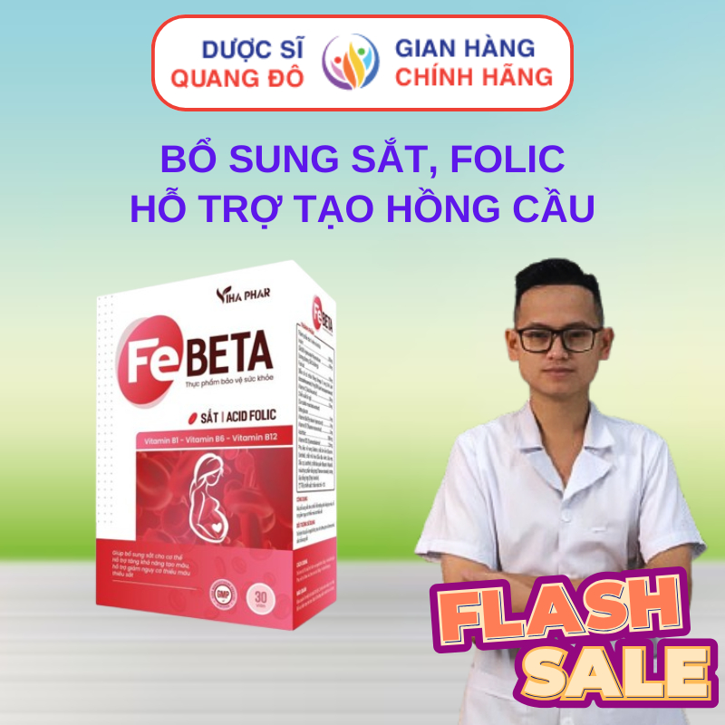 [GENUINE] Iron pills support hematopoiesis, reduce the risk of iron ...