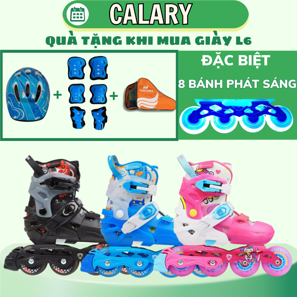 Flying Eagle L6 Lumos Roller Skates [Cougar] 8 Glowing Wheels ...