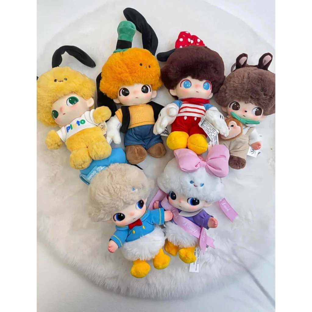POPMART DIMOO Mickey DIMOO WORLD × DISNEY Series-Vinyl Plush Keychain ...