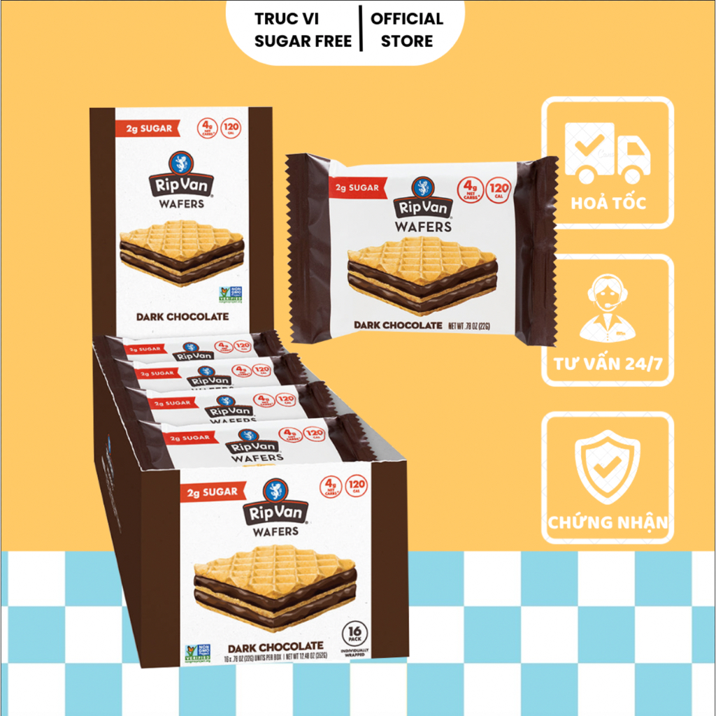 Rip VAN Sugar-Free Sponge Cake | Rip Van Wafers (Low Sugar, Vegaan ...