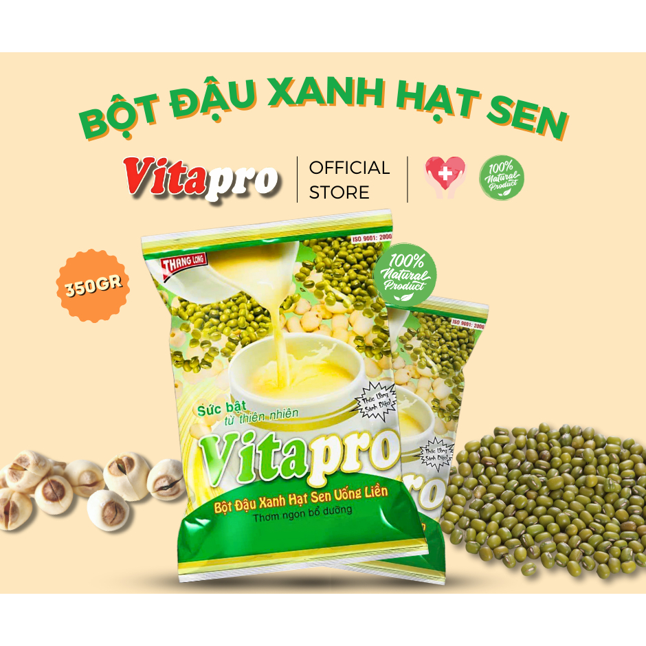 GREEN BEAN POWDER WITH LOTUS SEEDS 350G (SUGAR) | Shopee Malaysia
