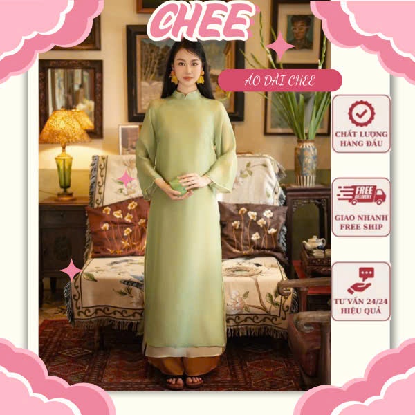 Thanh Truc reformed ao dai with 4 super pretty loose shapes - CHEE Ao ...
