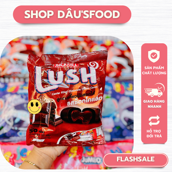 Lush Thai chocolate strawberry corn milk candy 150g pack | Shopee Malaysia