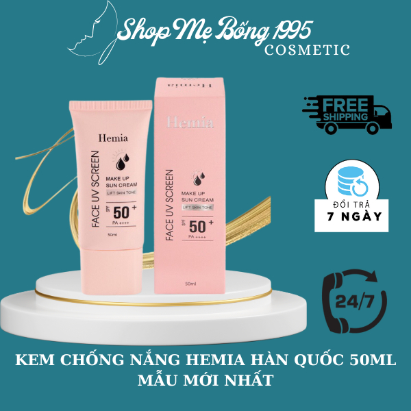 Hemia sunscreen to whiten skin tone and control oil for oily, acne ...