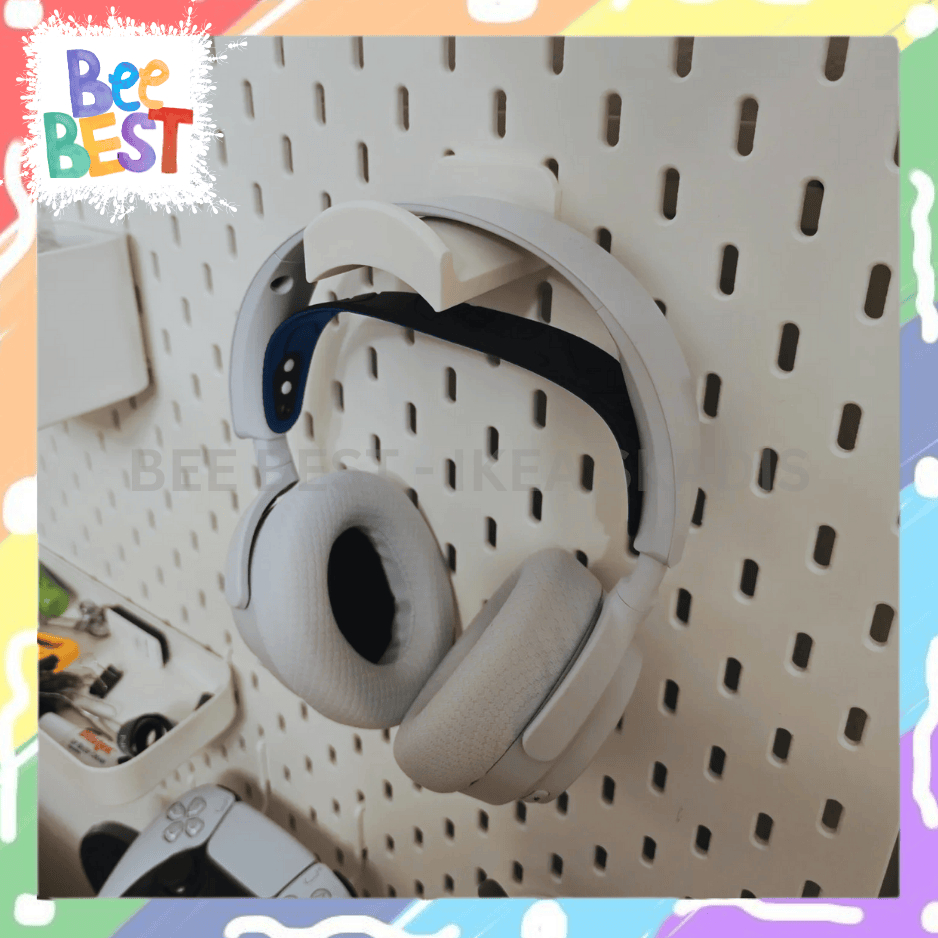 Pegboard accessories - Ikea skadis headphone stand Pegboard Hook ...