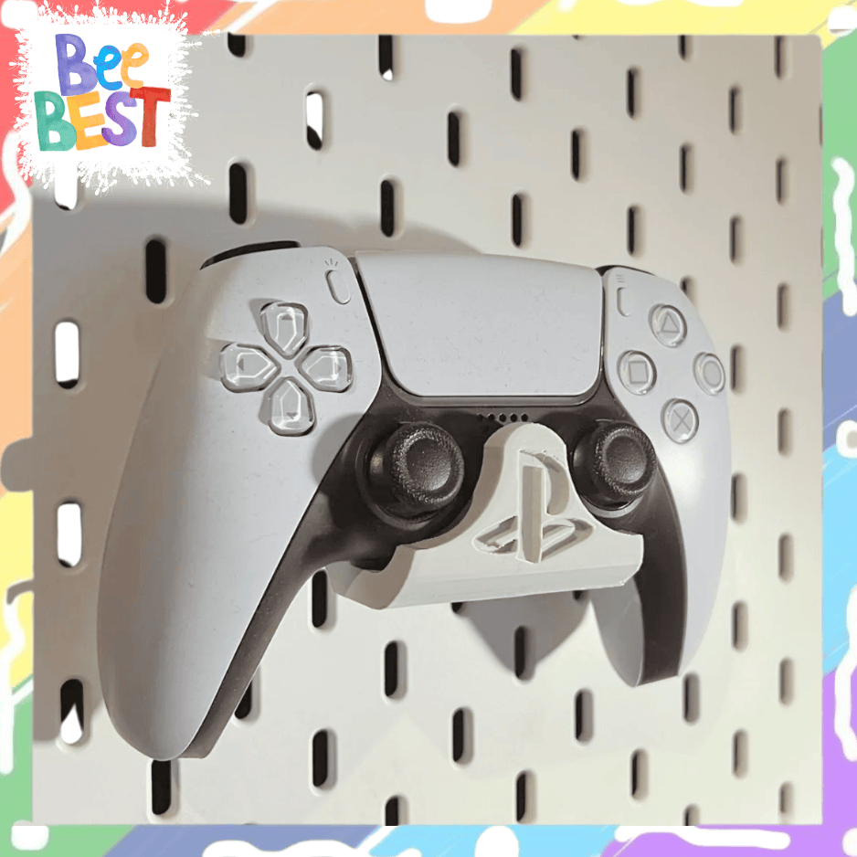 PS5 game controller holder (Dualshock 5) for Pegboard IKEA Skadis ...