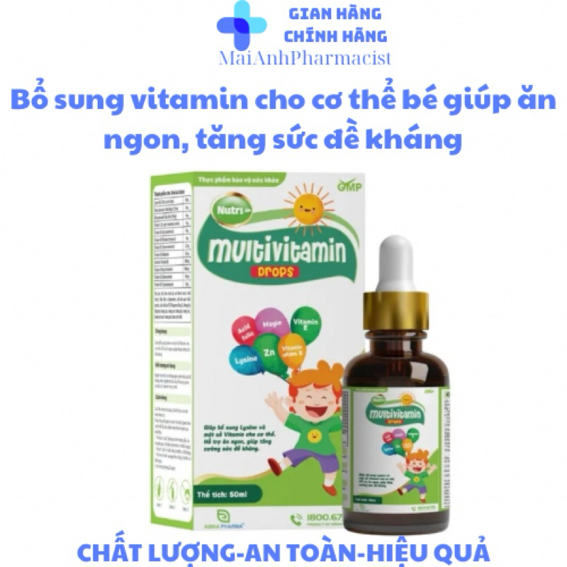 Nutri Multivitamin drops - supplement vitamins and increase baby's ...