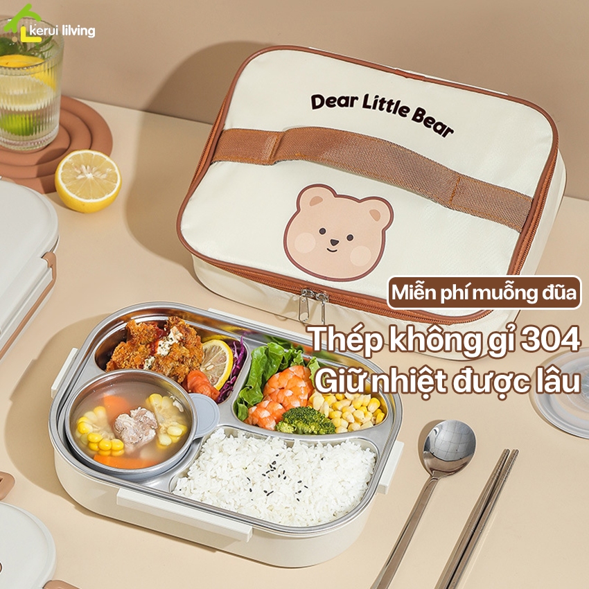 Aisha Thermal Office Lunch Box with Smart Design, Keeps Food Warm for a ...