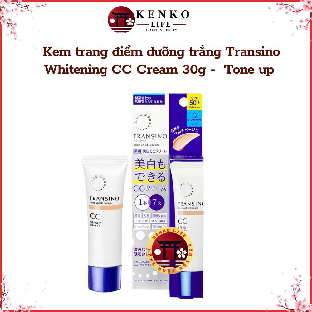 Transino Whitening CC Cream 30g - Tone up | Shopee Malaysia