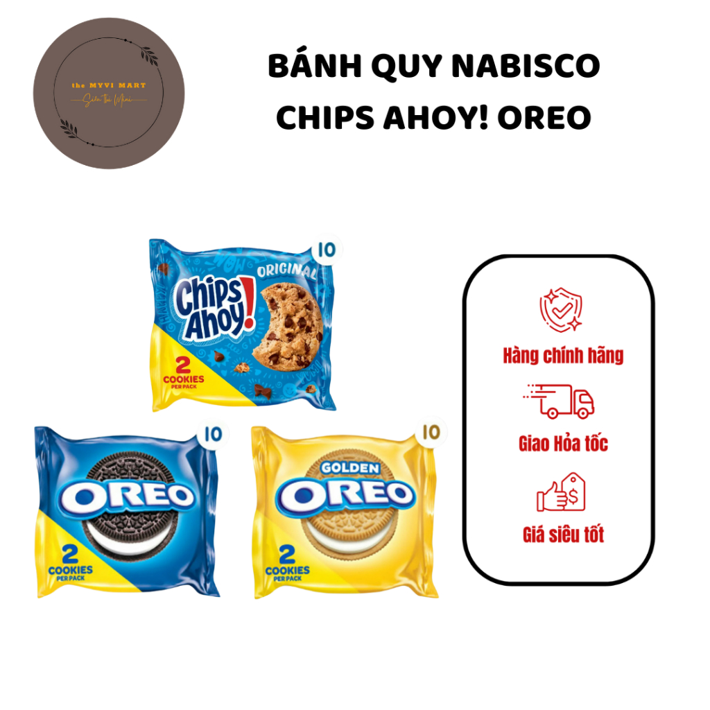[AMERICAN PRODUCT] Nabisco Cookies (Ahoy Chips!, Oreo, Golden Oreo ...
