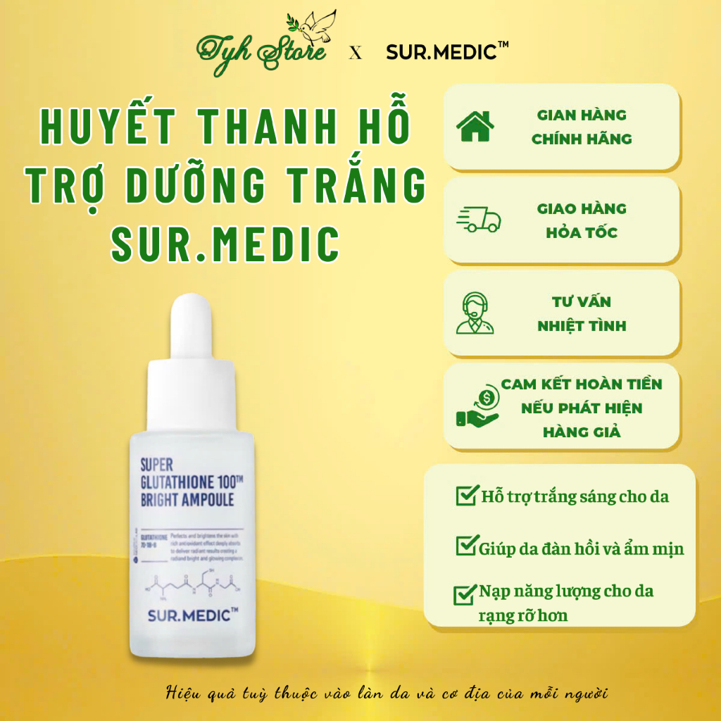 Surmedic Super Glutathione Bright Ampoule 32ml | Shopee Malaysia