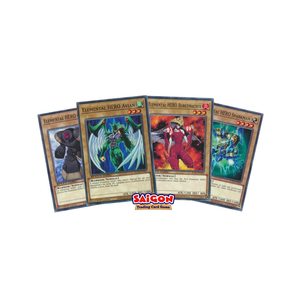 YUKI Yugioh cards compilation of Judai Yuki's Elemental Hero cards ...