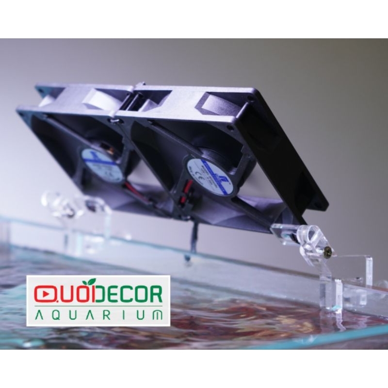 Double DYI Aquarium Cooling Fan | Mini single, aquarium cooling fan ...