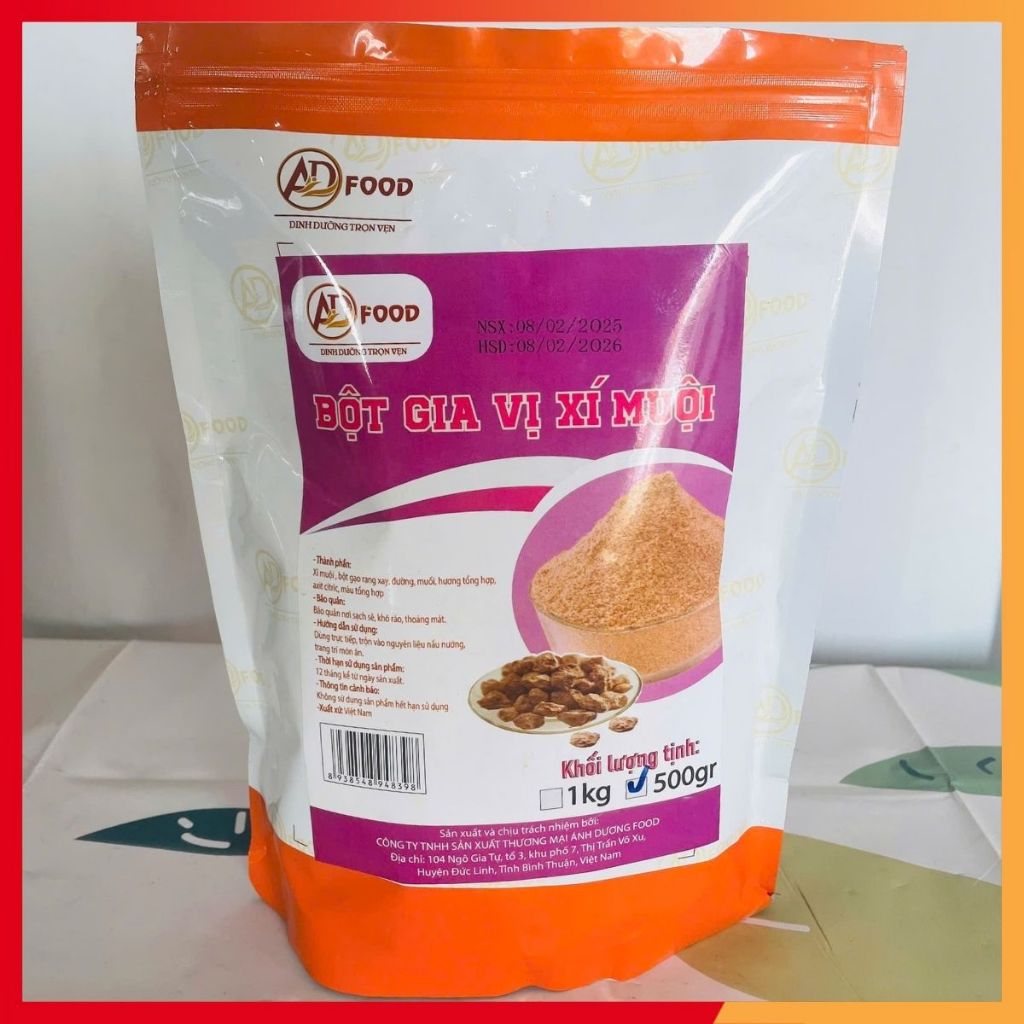 Package of 500g Soy sauce powder used as a spice for fried and ...