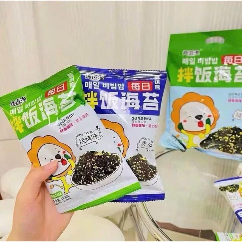 Super Delicious and Attractive Domestic Instant Lion Seaweed (10 Small ...
