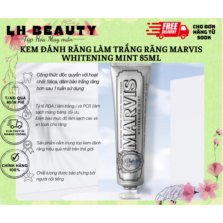 Marvis Whitening Mint Toothpaste 85ml | Shopee Malaysia