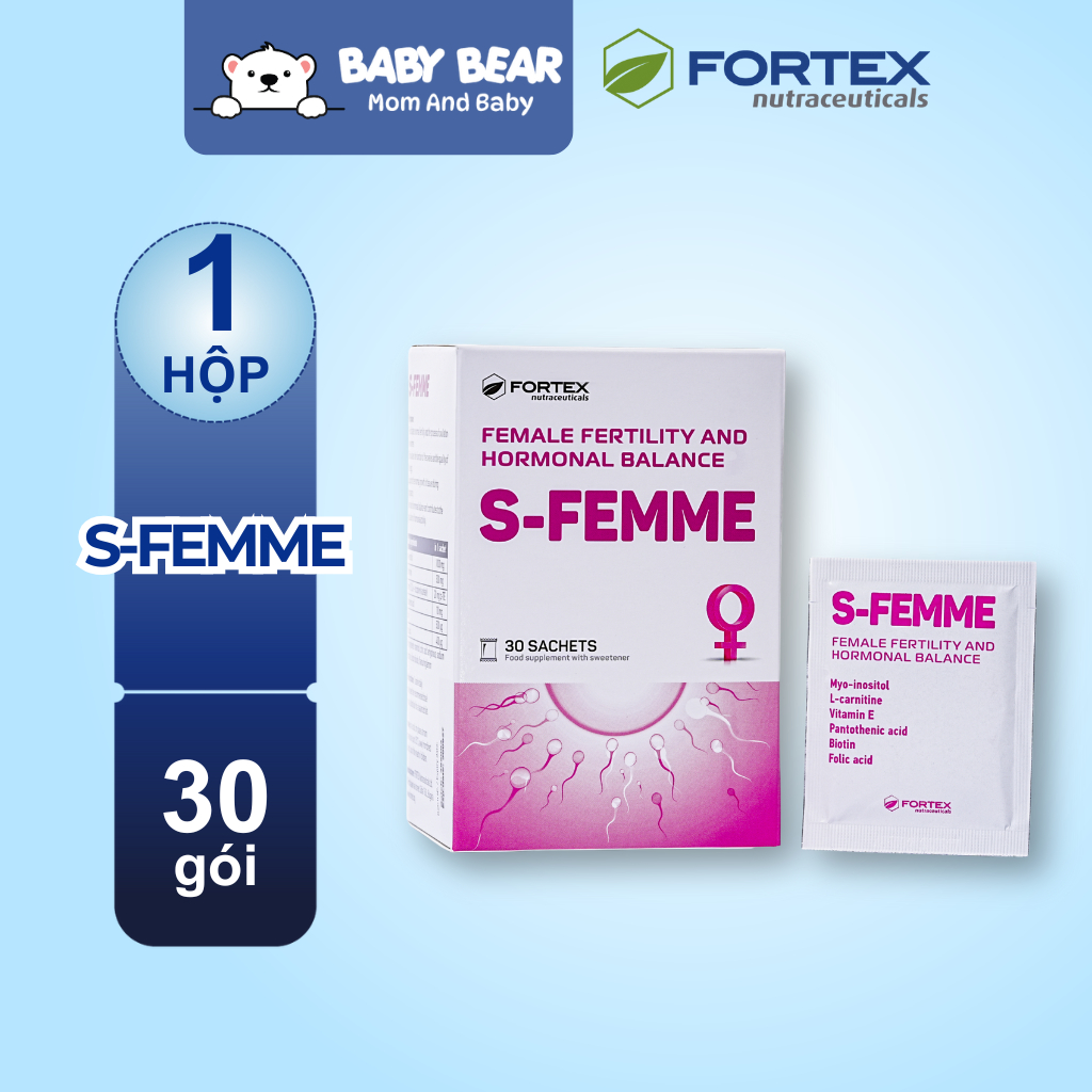 S-femme Egg Supplement - Improve Egg Quality, Increase Conception ...