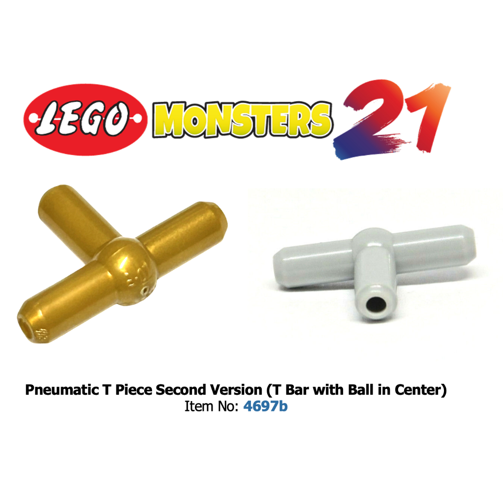 [1 piece] Danish assembly details, Second version of pneumatic T-bar (T ...