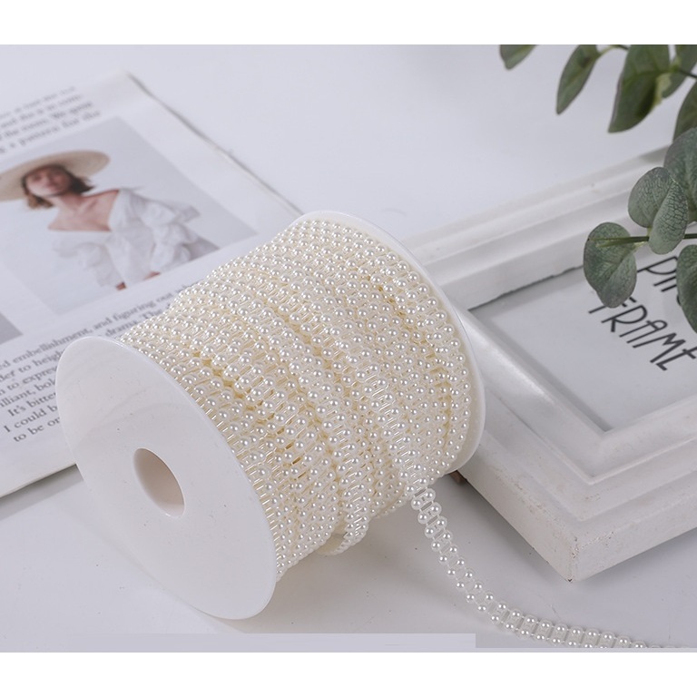 (2 meters) 4mm double half pearl wire | Shopee Malaysia