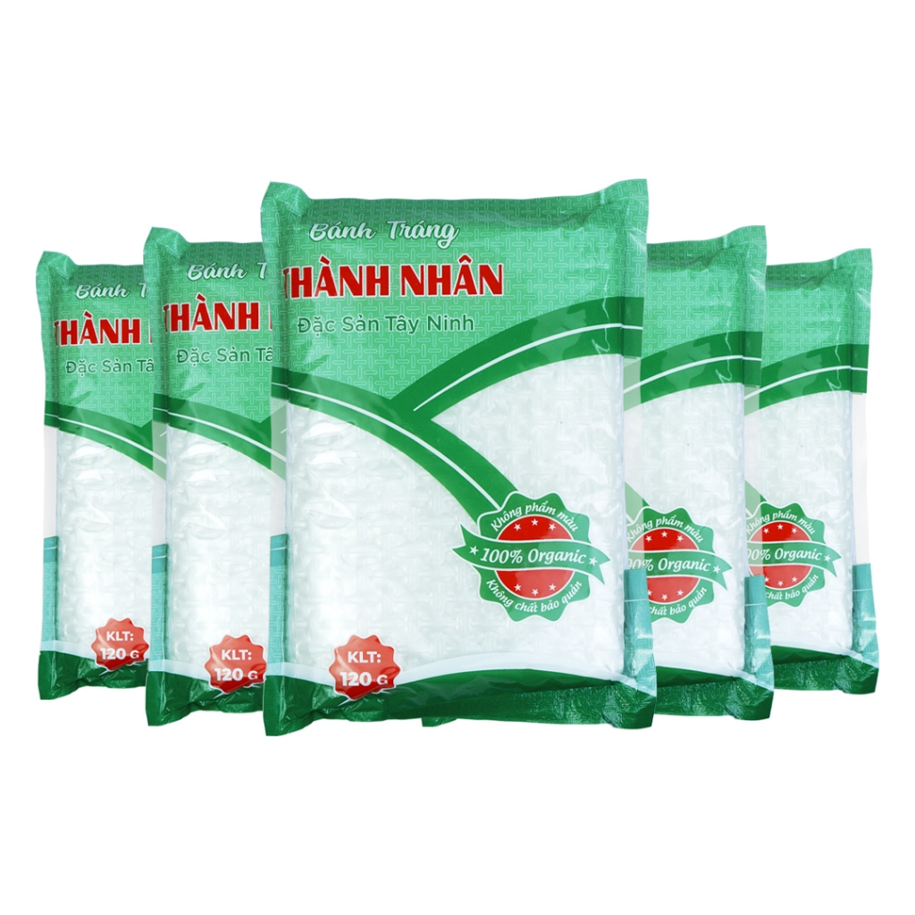 [COMBO OF 5 BAGS] Tay Ninh Rice Paper (120g) - Rice Paper Rolls, Combo ...