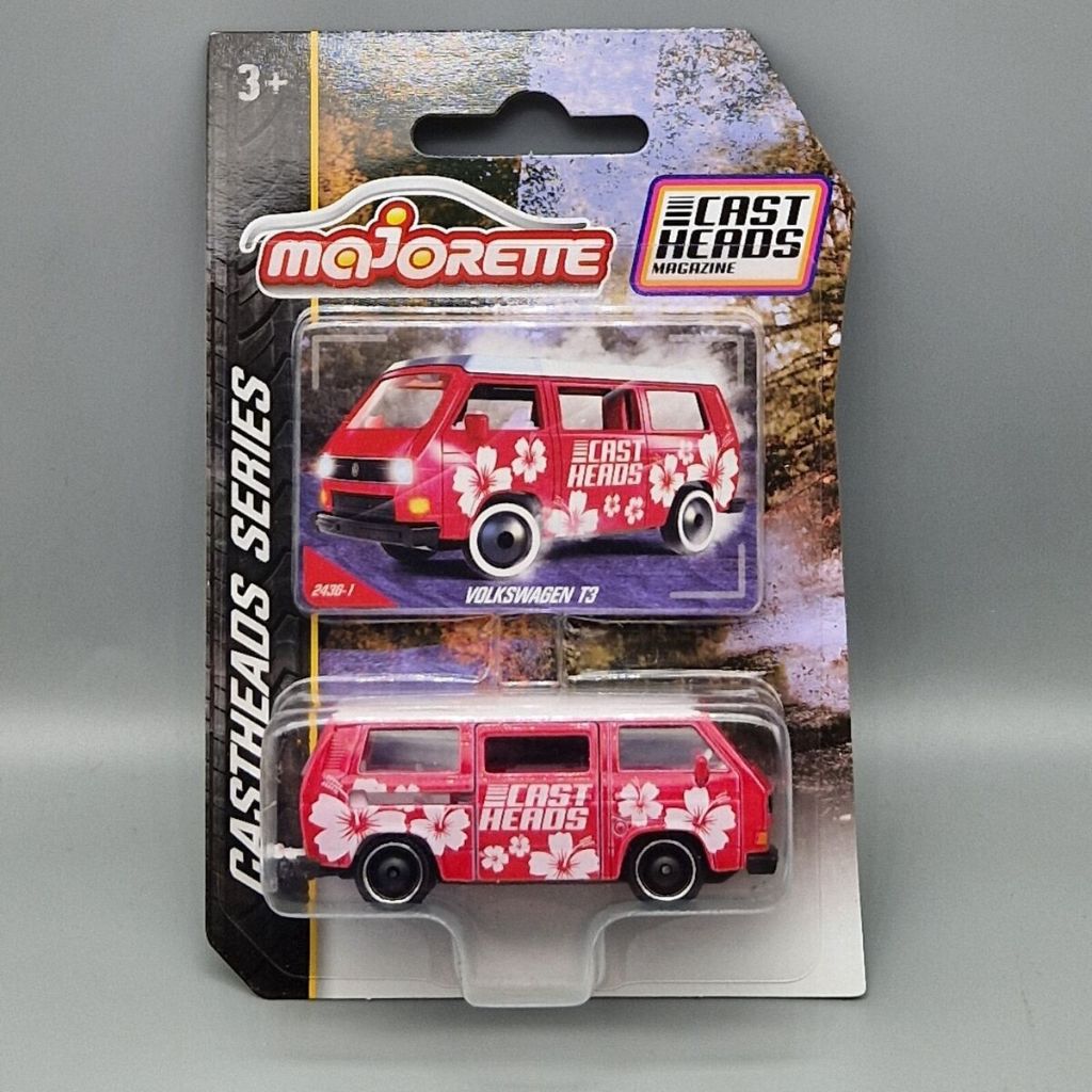 Majorette Volkswagen T3 Pink Flowers 2024 Castheads Series | Shopee ...