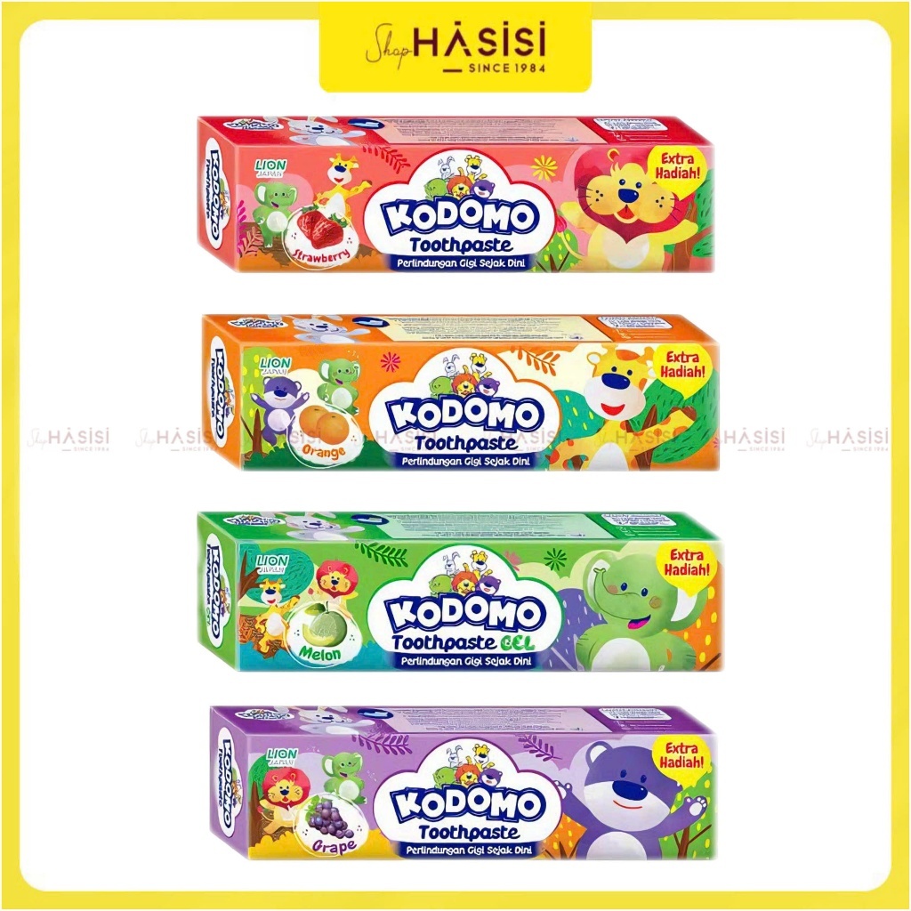 Kodomo Children's Toothpaste - Toothpaste Gel 45g (Assorted Flavors ...