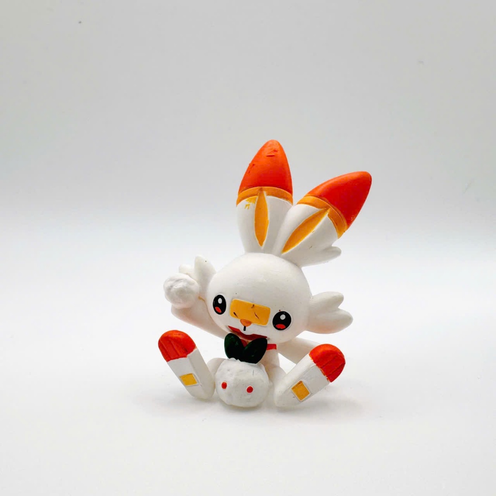 Genuine GENUINE | Takara Tomy Arts | Pokémon Scorbunny Children's Toy ...