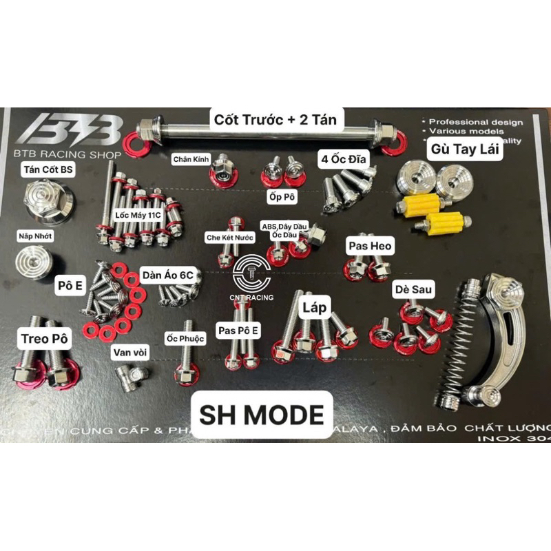 Full salaya screws installed SH MODE Thai model V2 (free red dragon ...