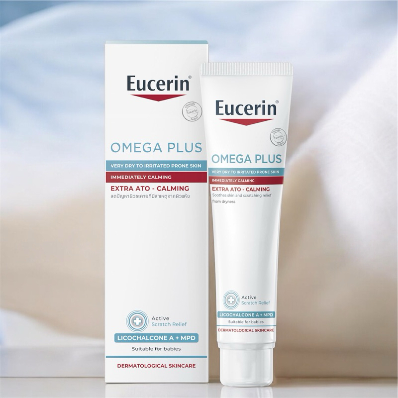 [Genuine] Cream for Dry, Itchy and Irritated Skin - Eucerin OMEGA PLUS ...