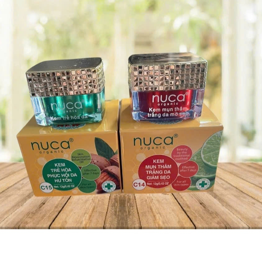 Nuca acne, dark spots, skin whitening cream 12G (Red box) | Shopee Malaysia