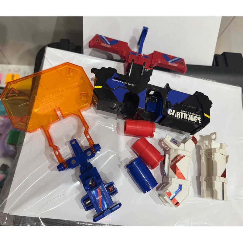 (2nd) Genuine Battle B daman marble shooting Robot | Shopee Malaysia