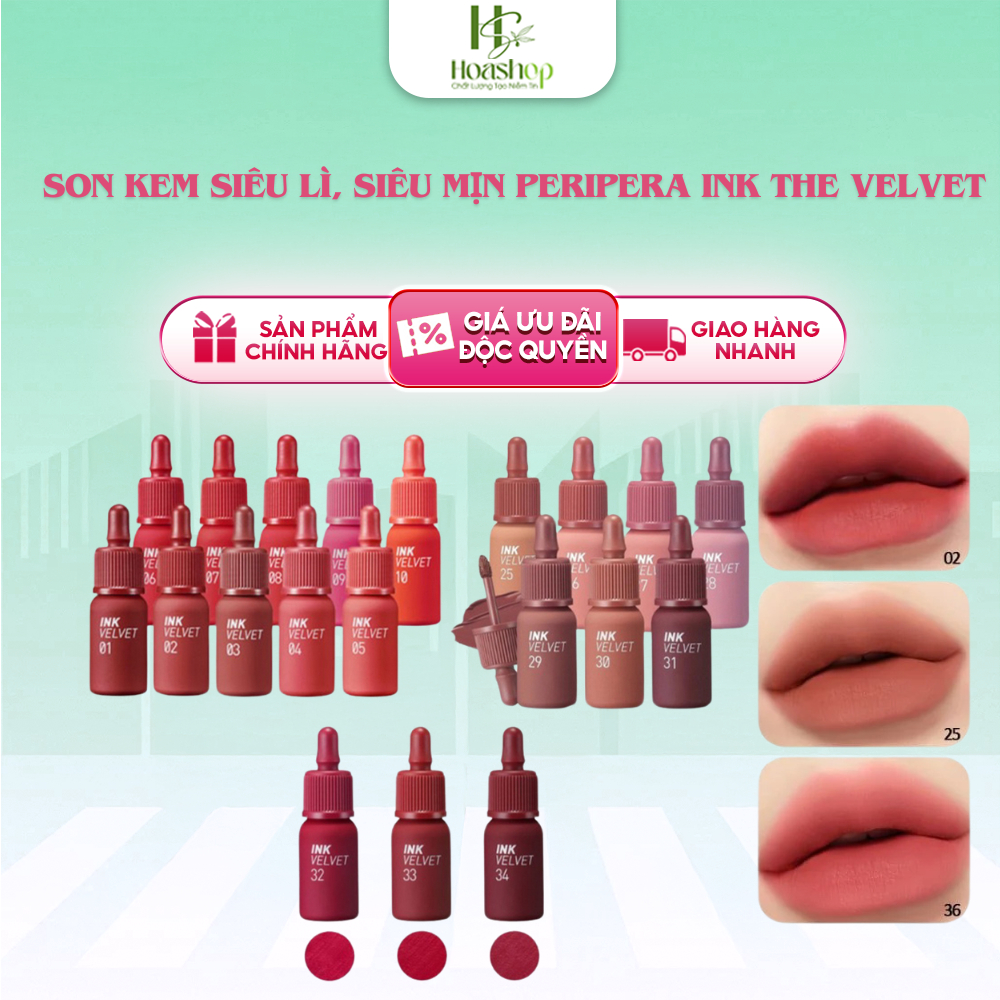 Peripera Peri’s Ink Velvet Lipstick | Shopee Malaysia